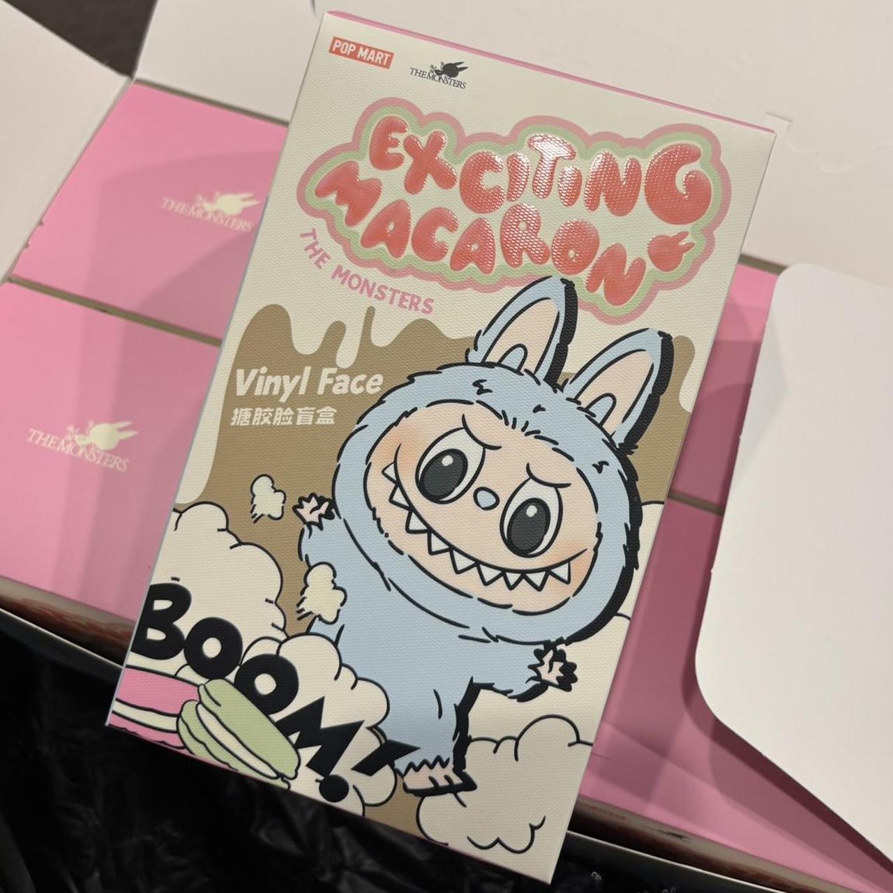 Labubu Exciting Macaron with QR sticker Qr Sticker... | Depop