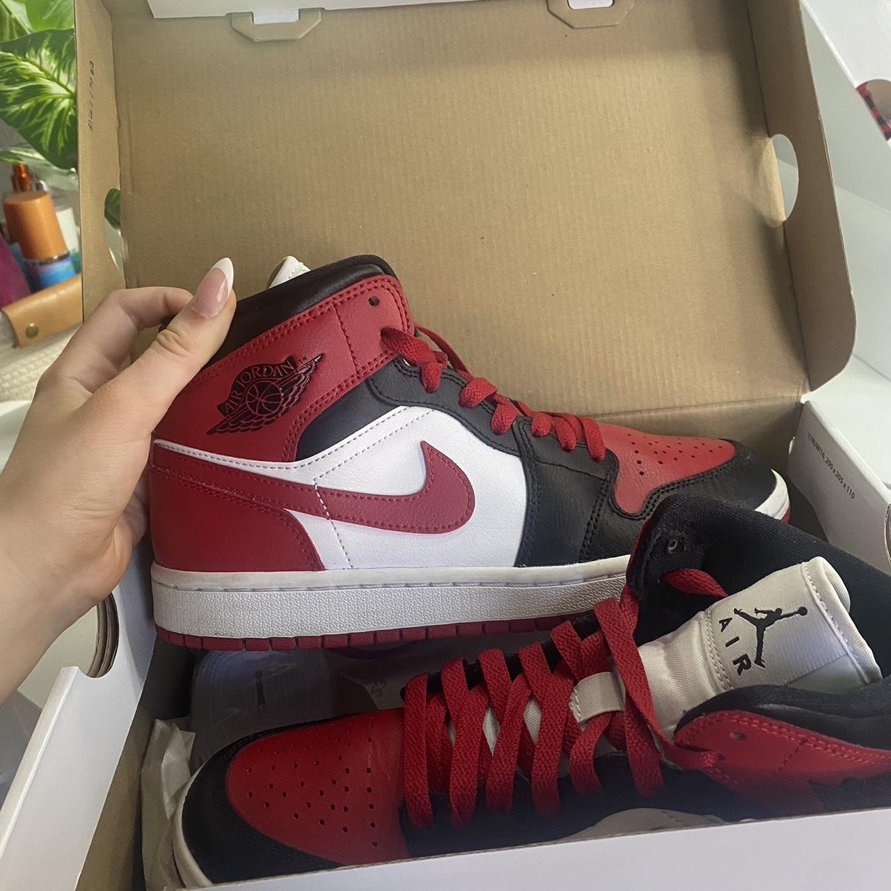 Air Jordan, size 7 women’s. Slightly worn, still... - Depop