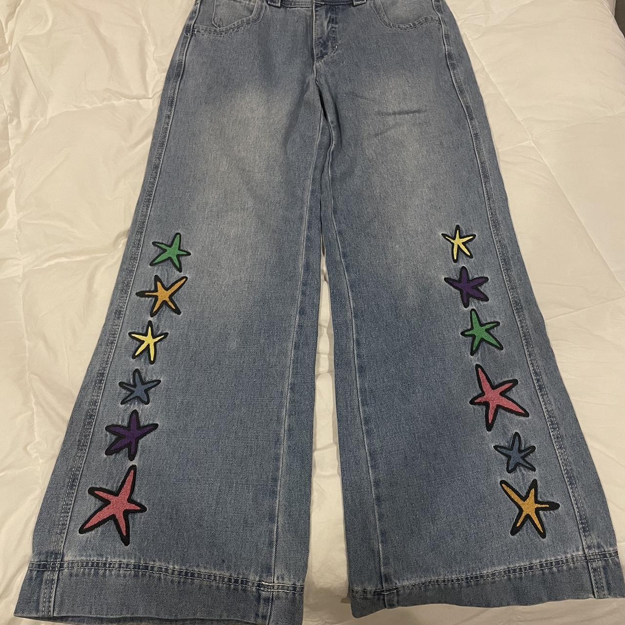 ALAB star jeans Size 2 - Depop