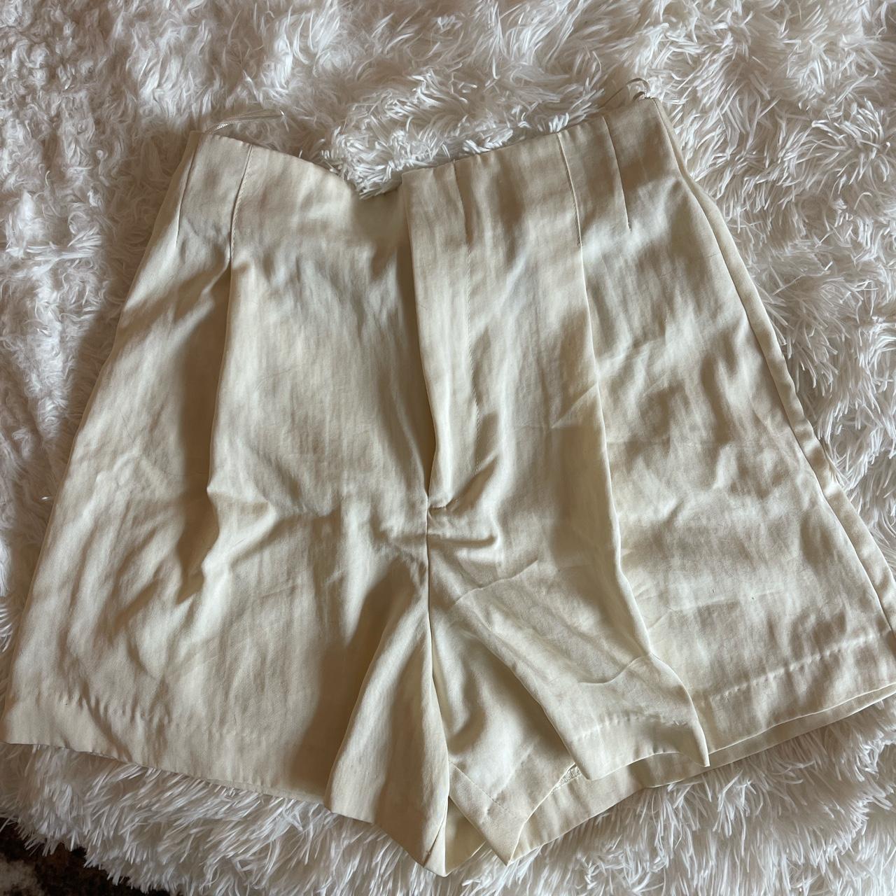 Zara linen shorts - size xs. New without tags! - Depop