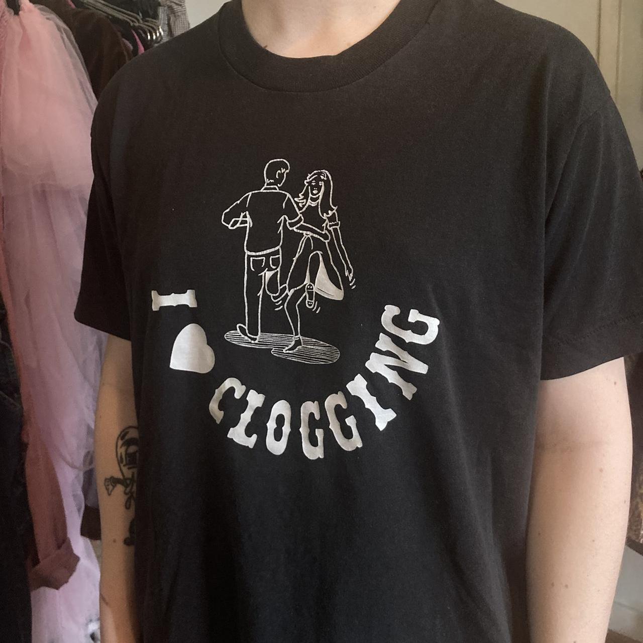 🎶 I ♥️ Clogging Graphic Tee 🎶 🎶 Funny and Unique... - Depop