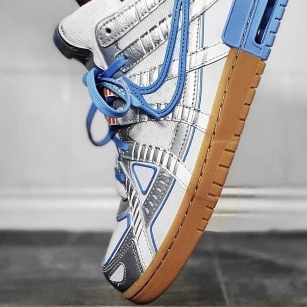 V.A. 🕊️🕊️ Nike Air Runner Dunks Size 8 OFF-White... - Depop