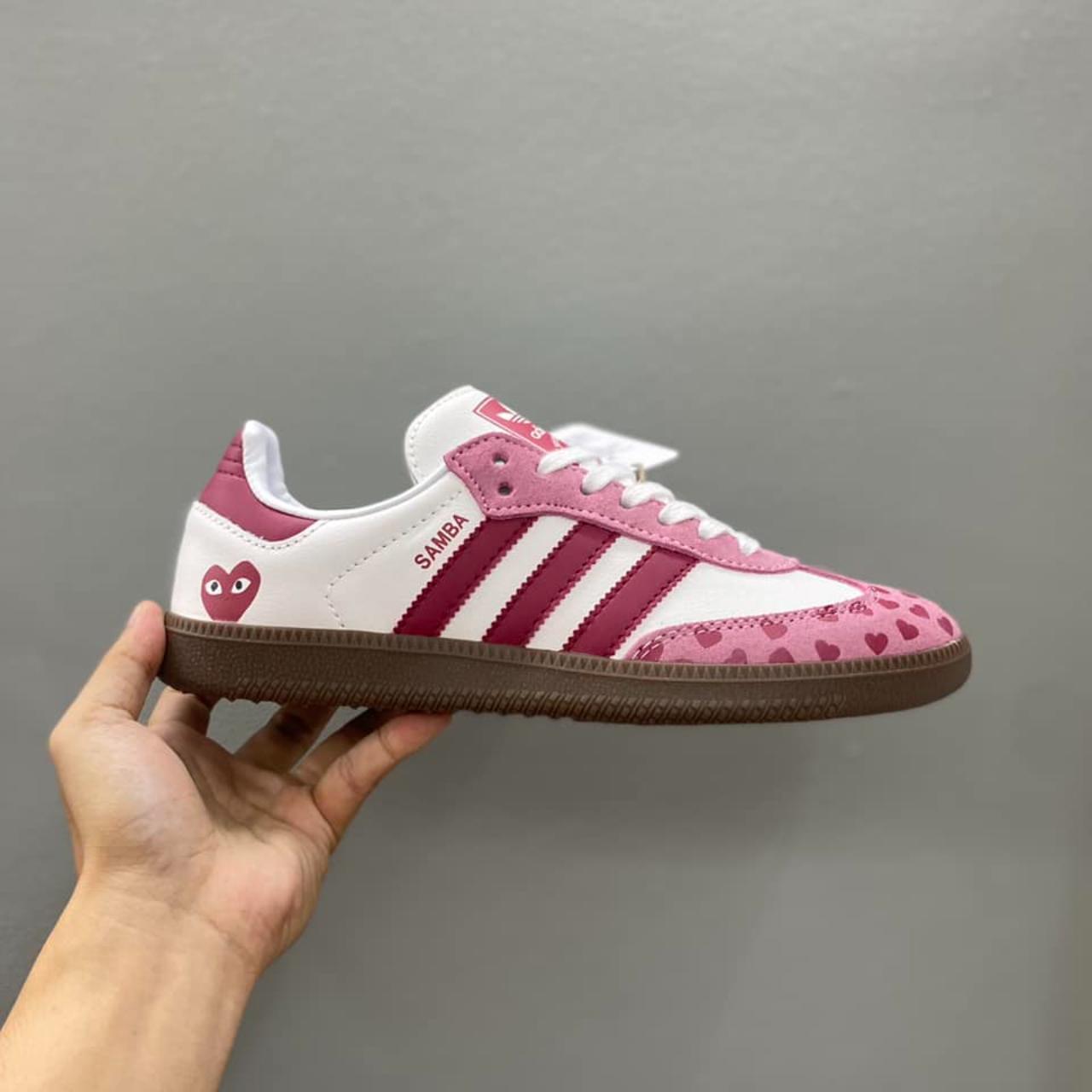 Adidas Samba Og Pink - Depop
