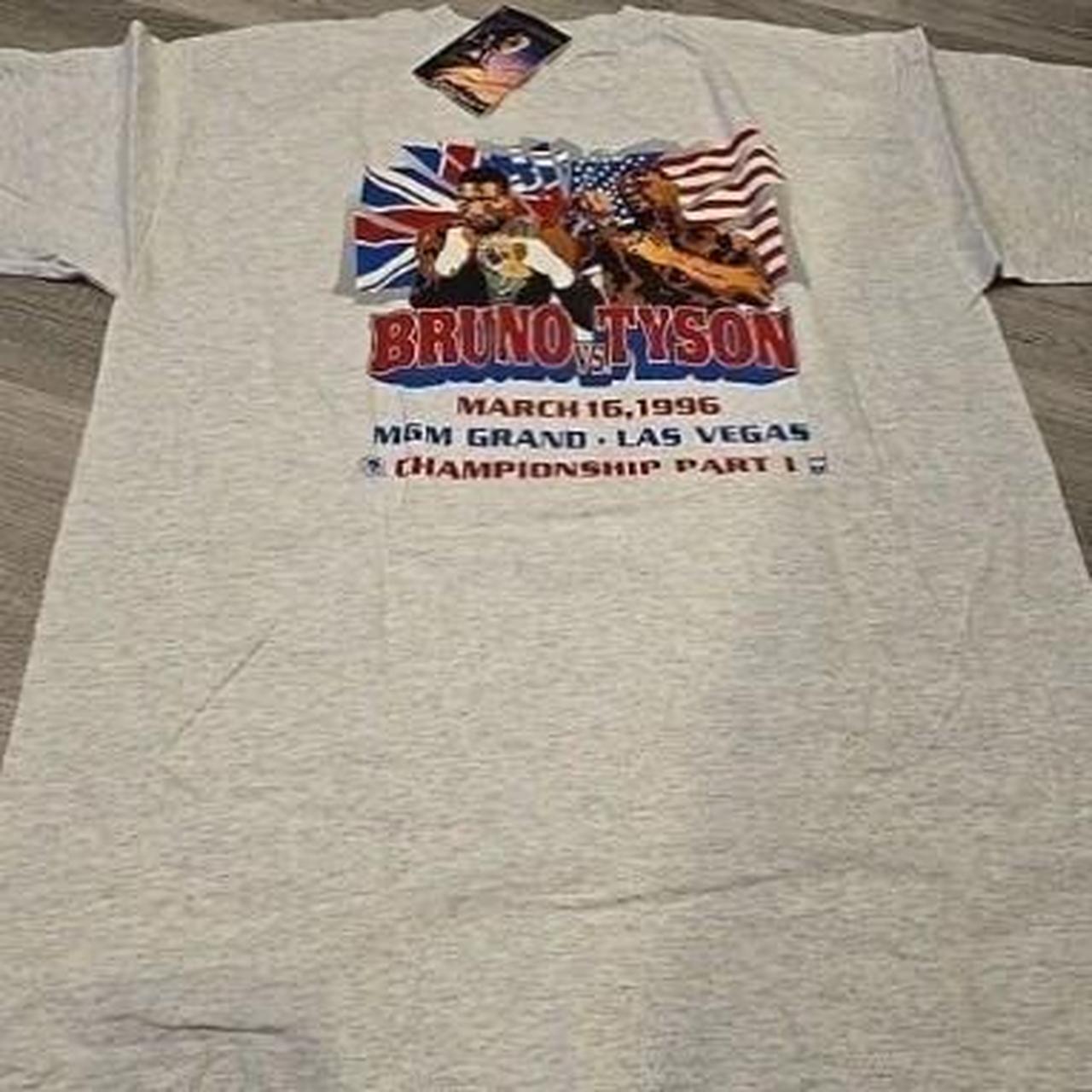 Lot 4 RARE Mike TYSON BRUNO BOXING T-SHIRT MARCH 16 | Depop Lot 4 RARE Mike TYSON BRUNO BOXING T-SHIRT MARCH 16 | Depop