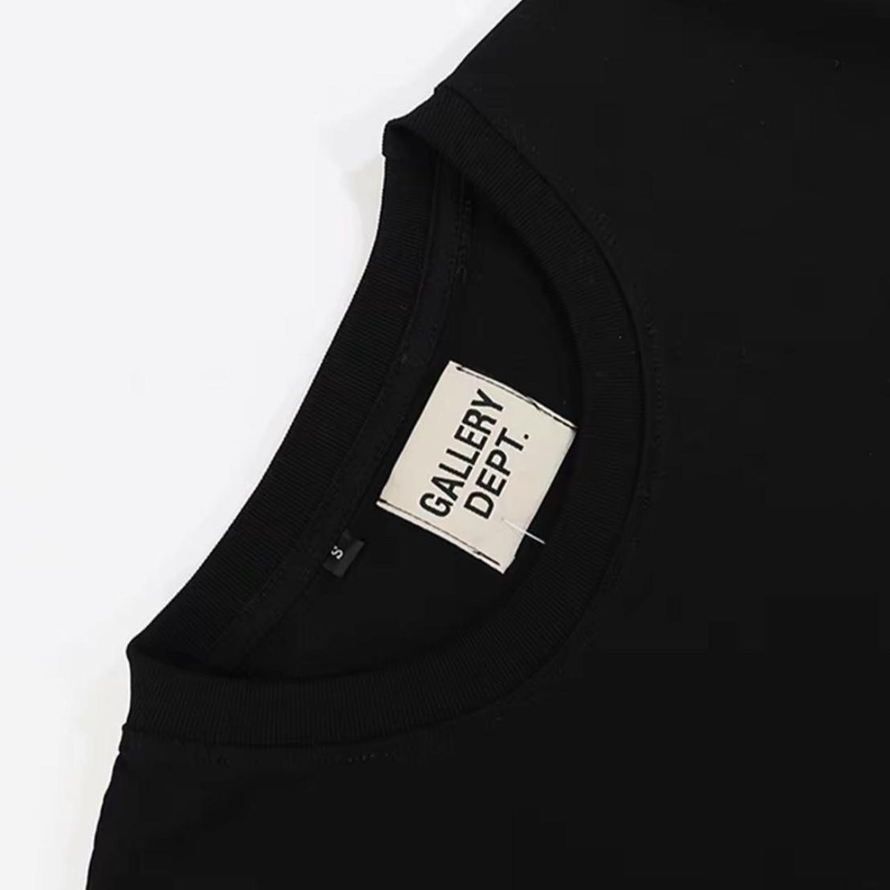 Gallery Dept. black and white t-shirt #streetwear #y2k - Depop