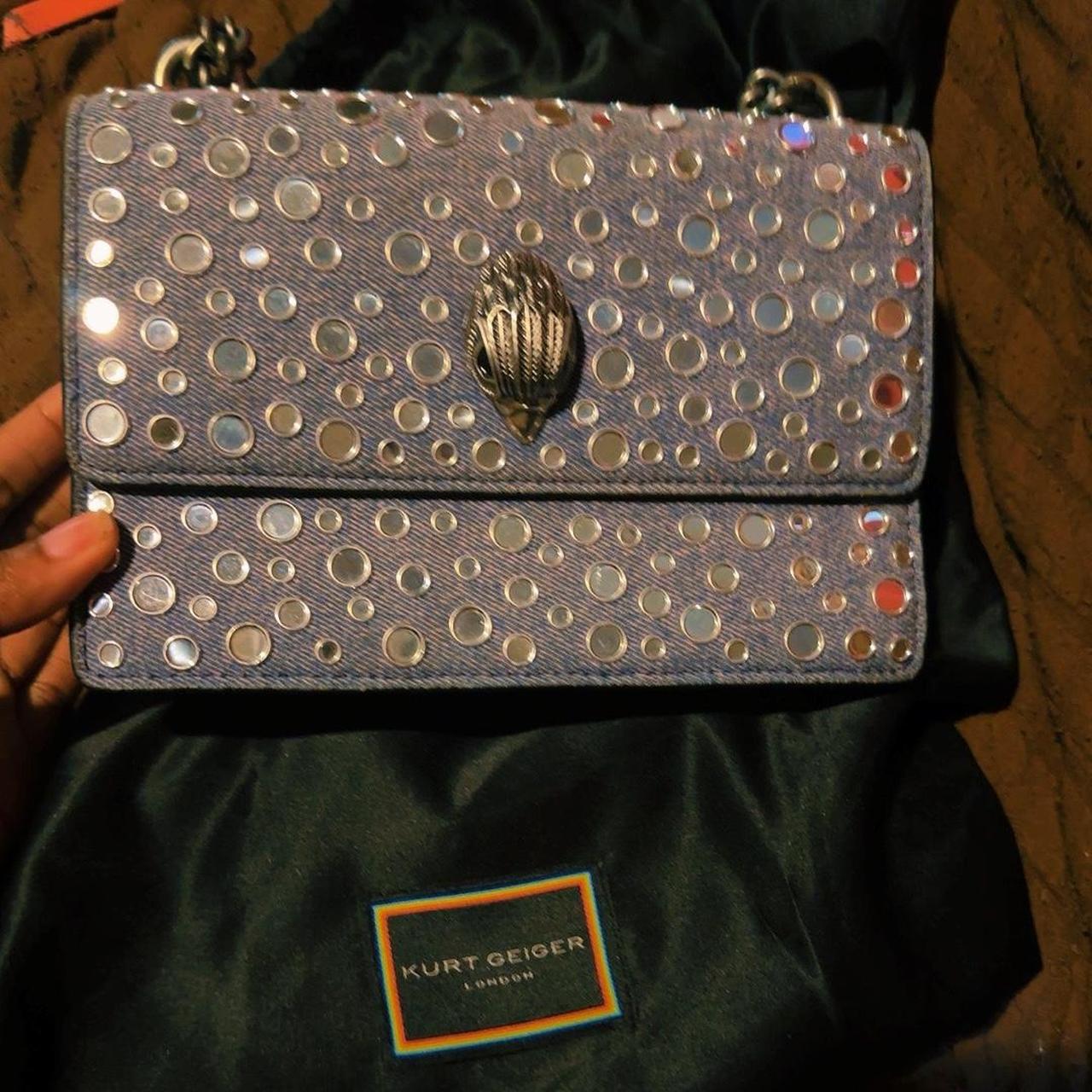 Purple Kurt Geiger Purse. Only worn once. - Depop