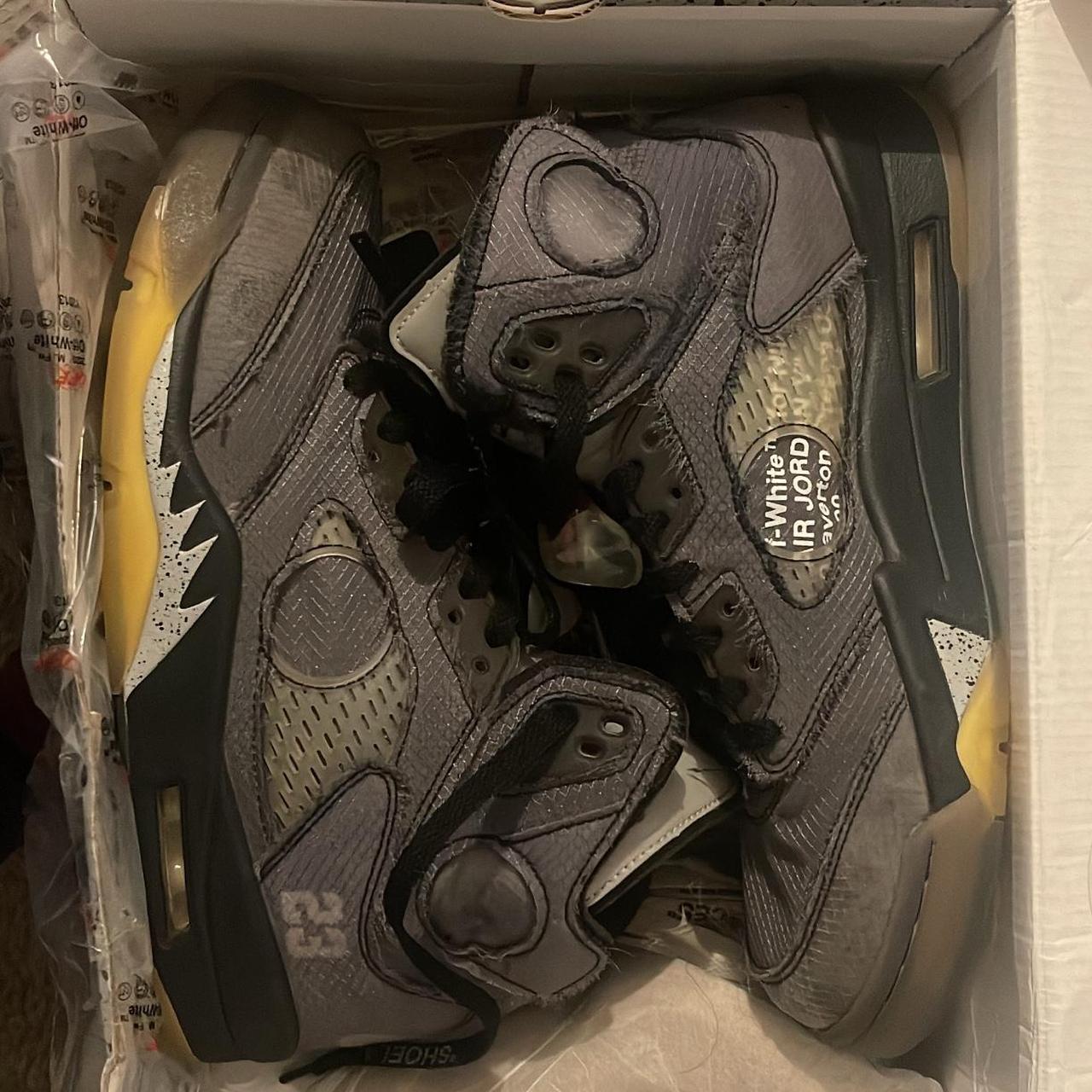 Offwhite Jordan 5 Size 9 Used 7/10 condition Just... - Depop