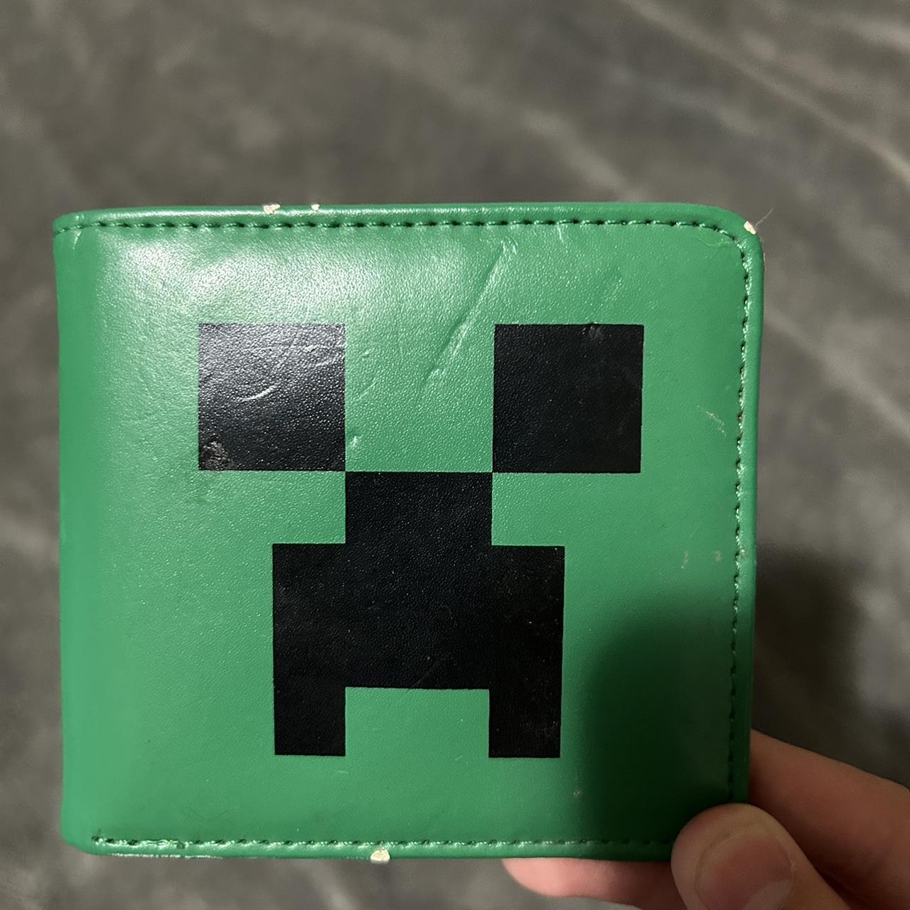 Minecraft creeper wallet - Depop
