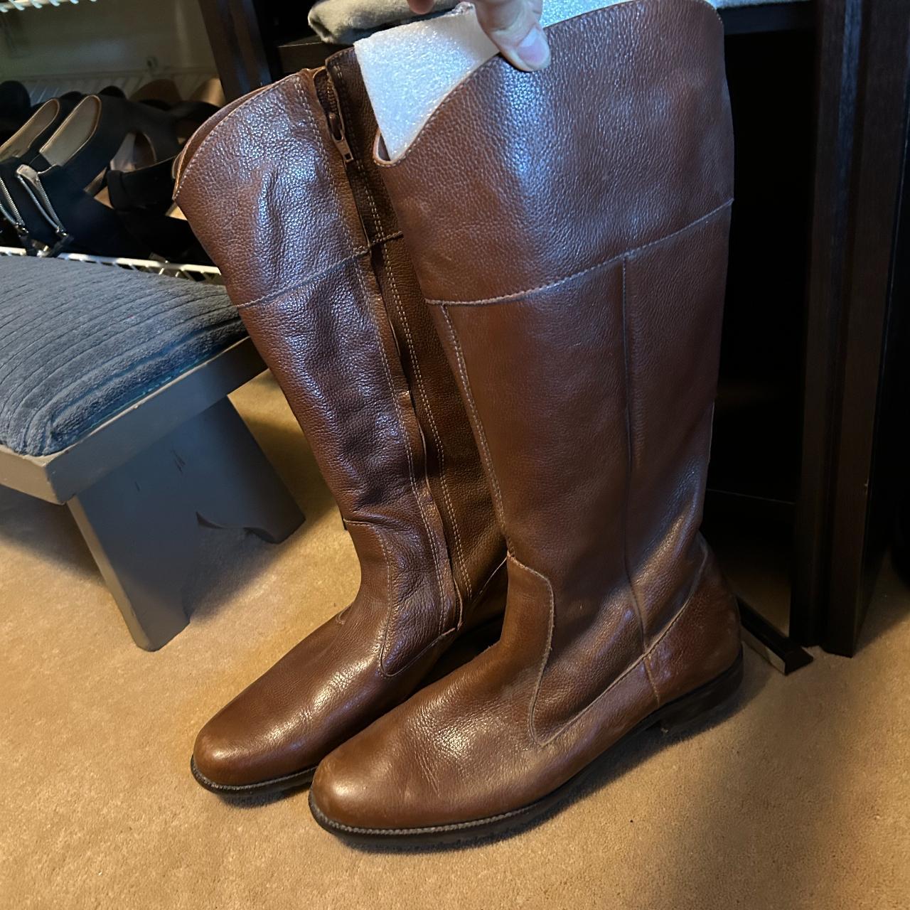 L.L. Bean Brown riding boots - Depop