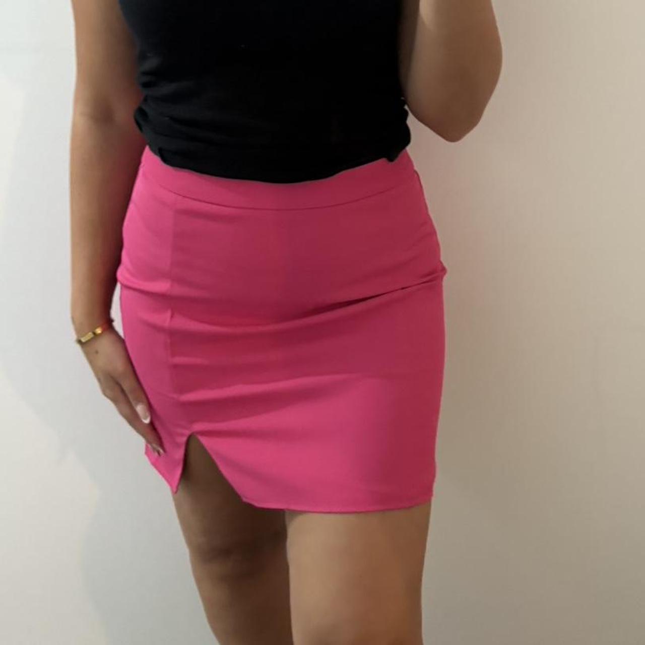 Pink Showpo mini skirt #miniskirt | Depop