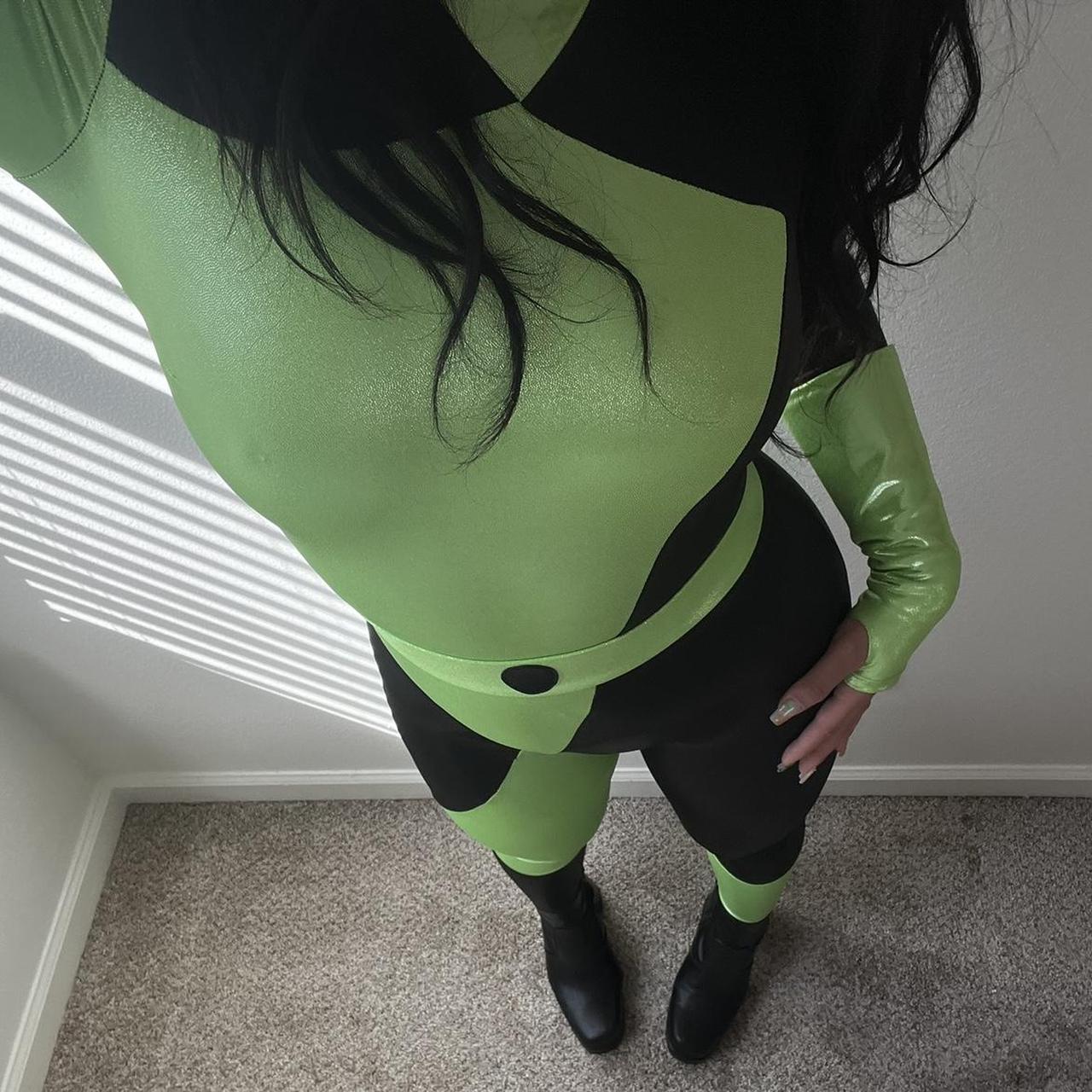 Fashion Nova Shego costume - size XS/S Green Flame... | Depop