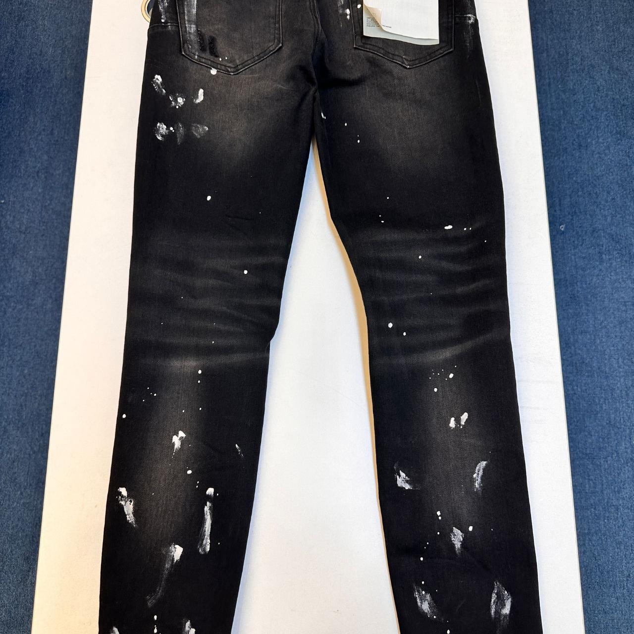 Purple Brand Jeans High Street ripped Black... - Depop