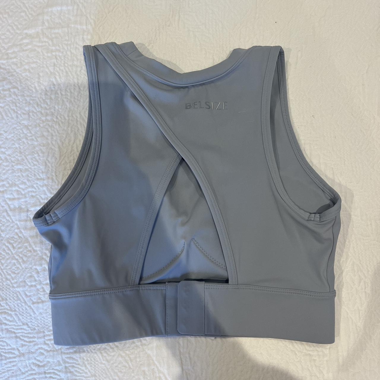 Belize baby blue workout set Pilates gym set /... - Depop