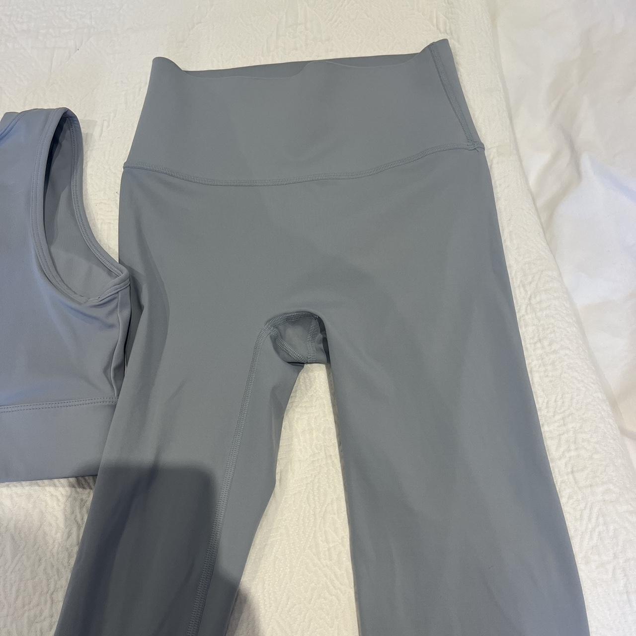 Belize baby blue workout set Pilates gym set /... - Depop
