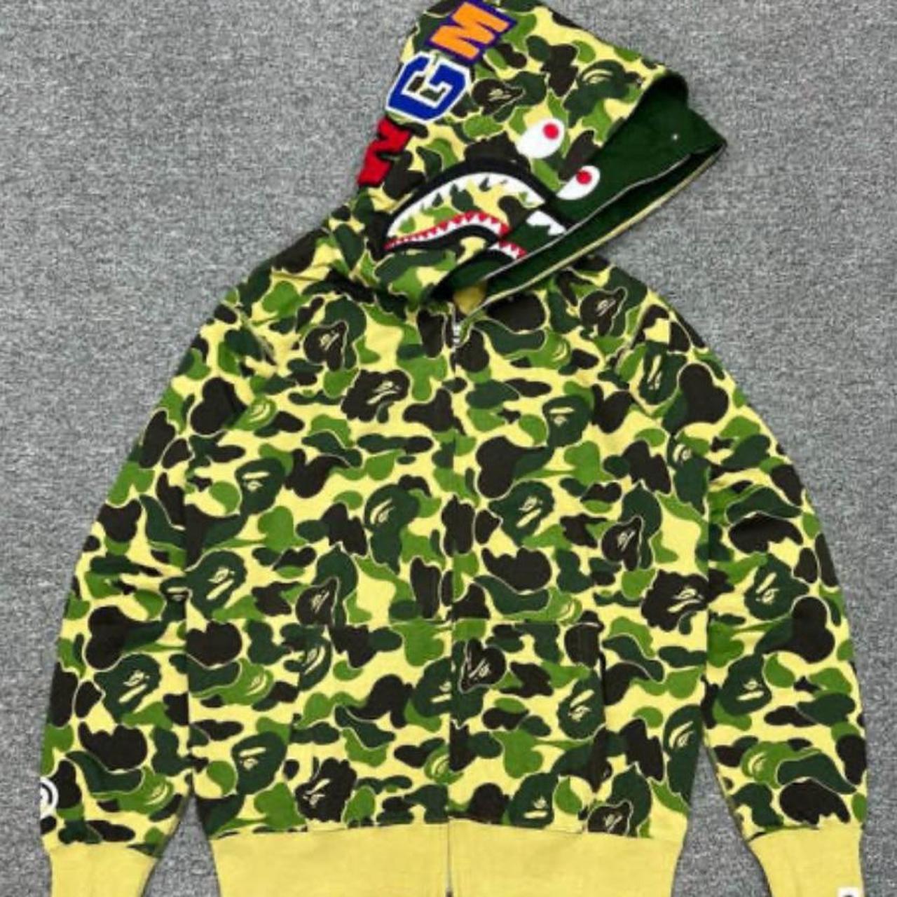 Bathing Ape Double Hood ABC Insane Quality Size... | Depop