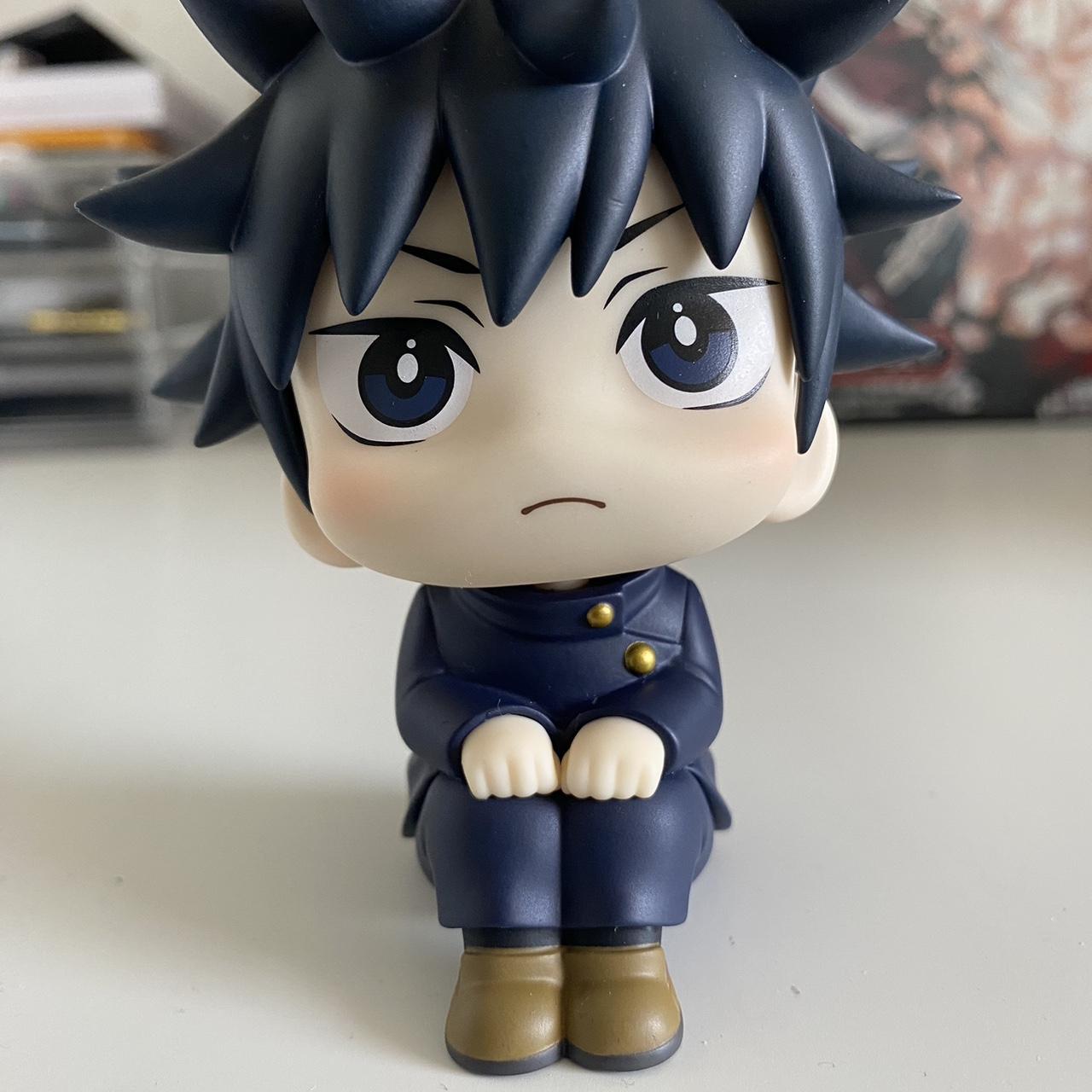 jujutsu kaisen megumi fushiguro sitting look up... - Depop