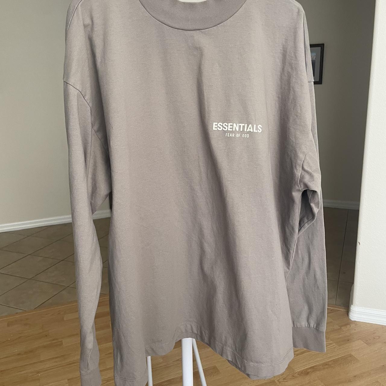 Essentials fear of God, long sleeve - Depop
