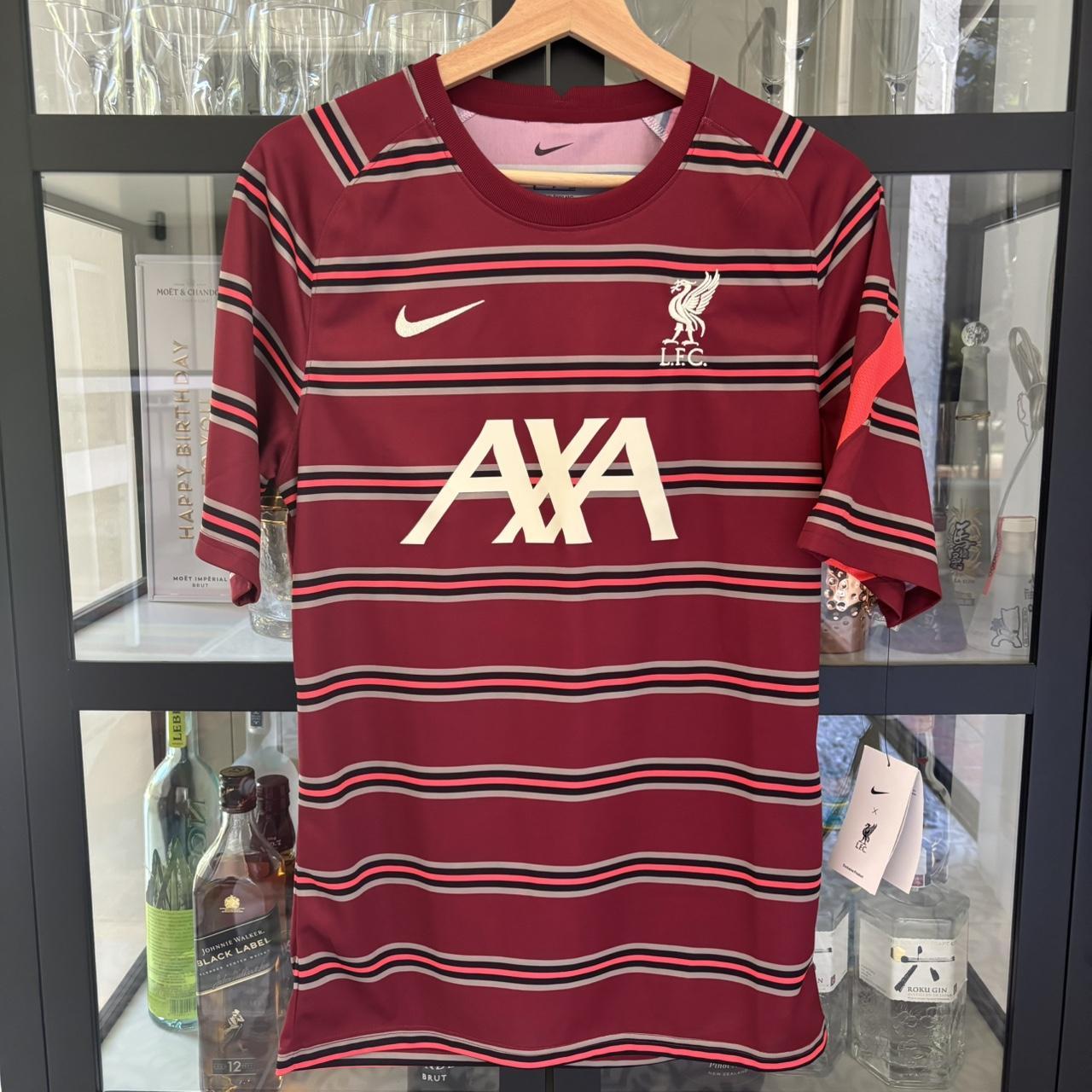 New Nike Red Liverpool Football Club 2020/21 home... | Depop