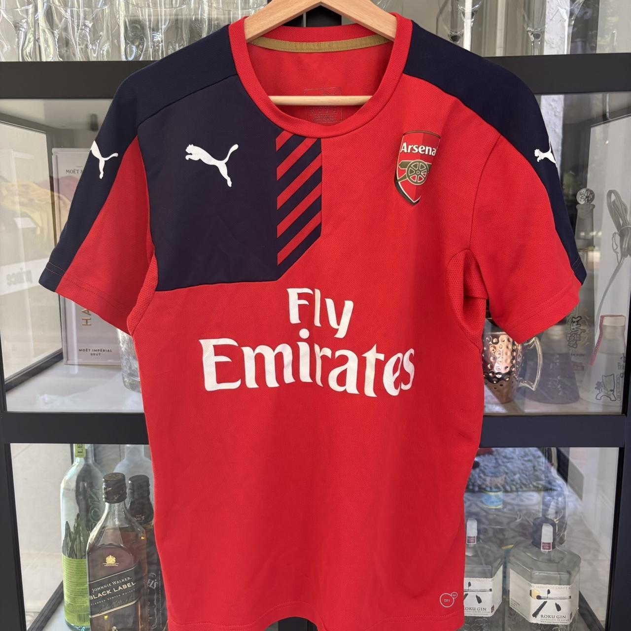 Puma Arsenal Fly Emirates 2017/18 Football jersey... | Depop