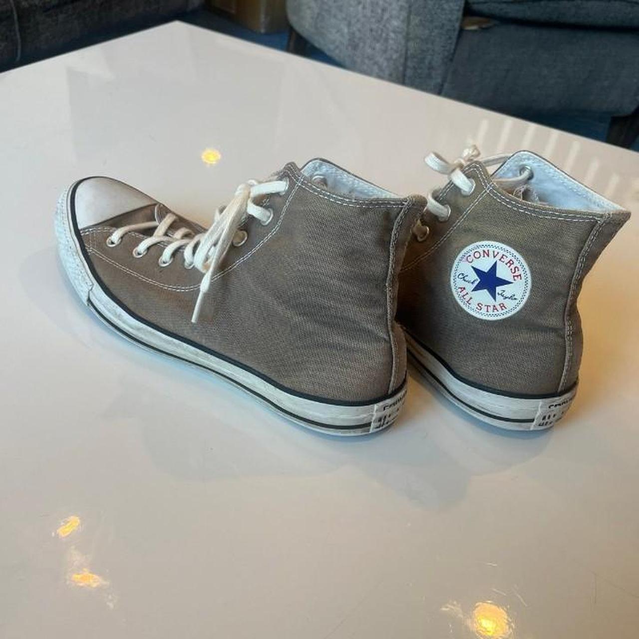 High Top Converse All Star Brown Mens size 12 Have... - Depop