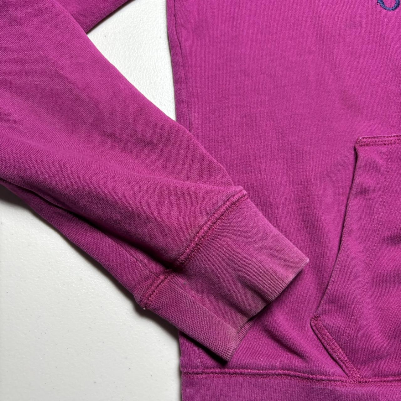 ★y2k magenta & white aeropostale zip up... | Depop