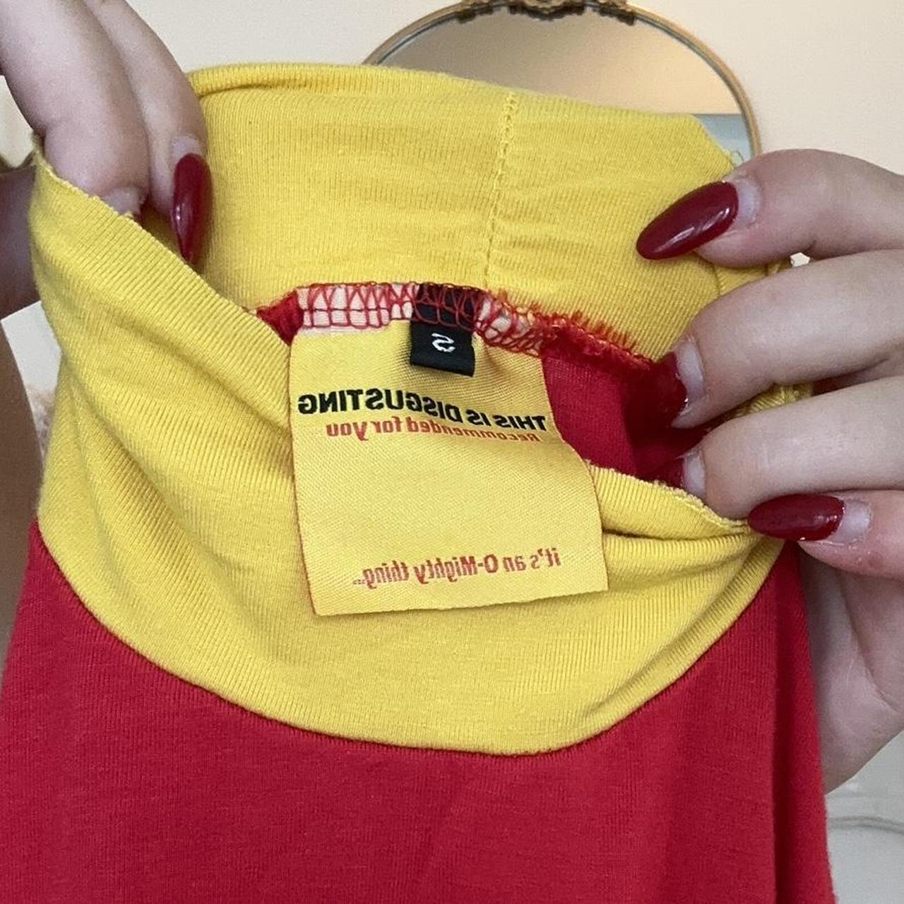 iconic o-mighty colorblocked turtleneck 💙💛 ️ size... - Depop