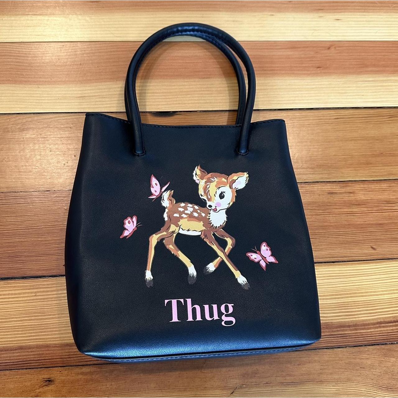 skinnydip “thug” bag with baby deer 🦌💖 comes with... - Depop