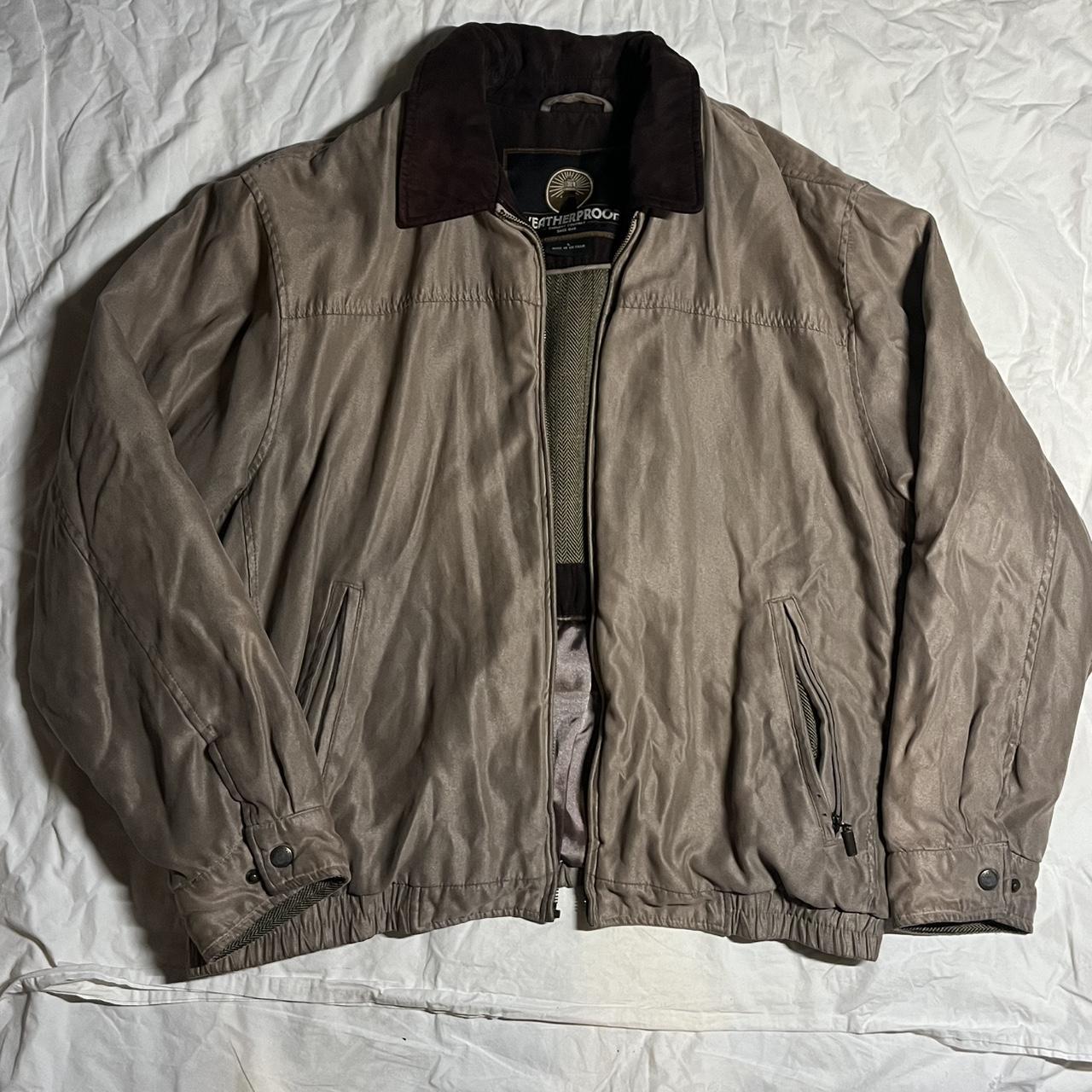 Brown Weatherproof jack Lots of inside pockets... | Depop