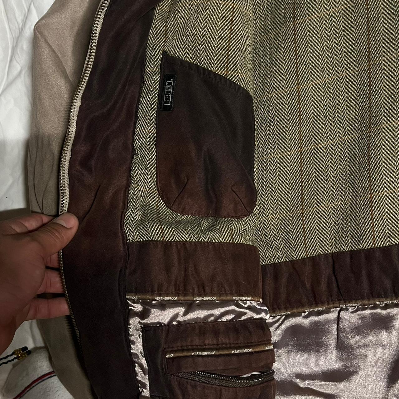 Brown Weatherproof jack Lots of inside pockets... | Depop