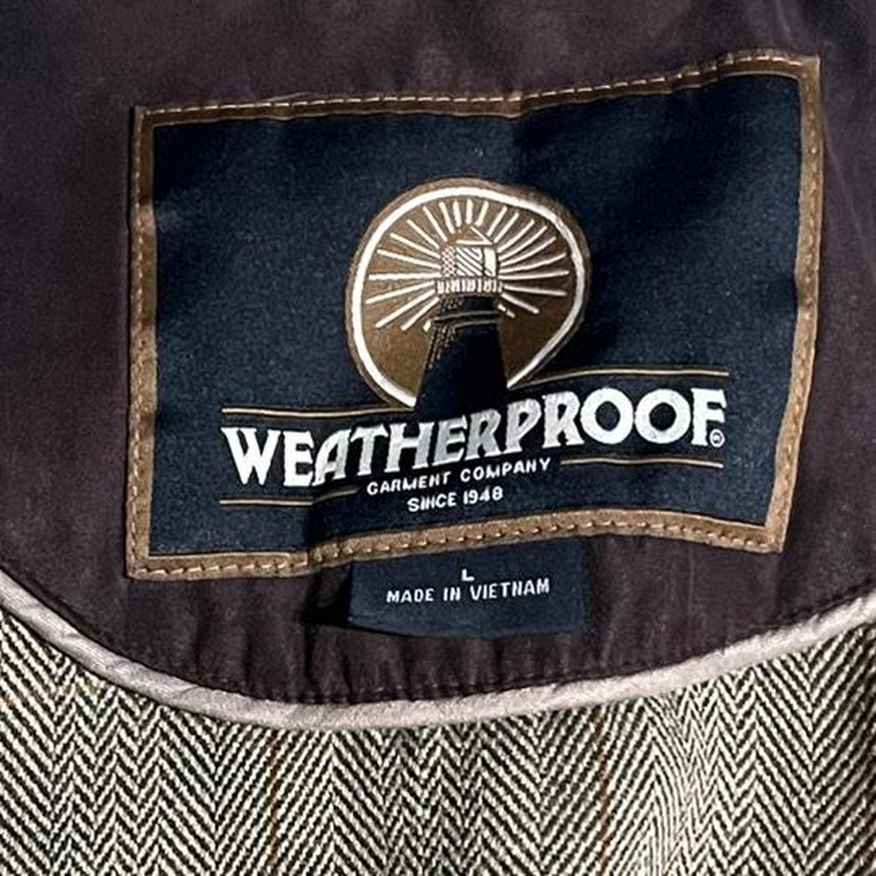 Brown Weatherproof jack Lots of inside pockets... | Depop