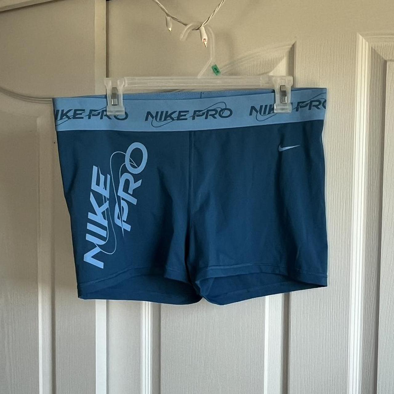XL blue nike pros - Depop