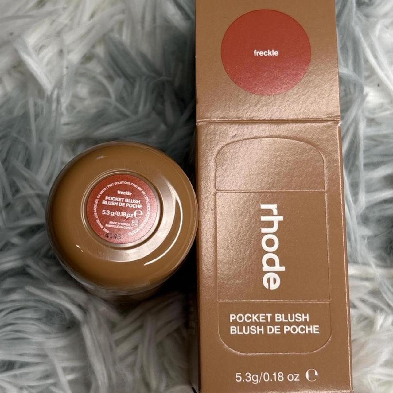 ️ : brand new rhode pocket blush in freckle (sold out) - Depop