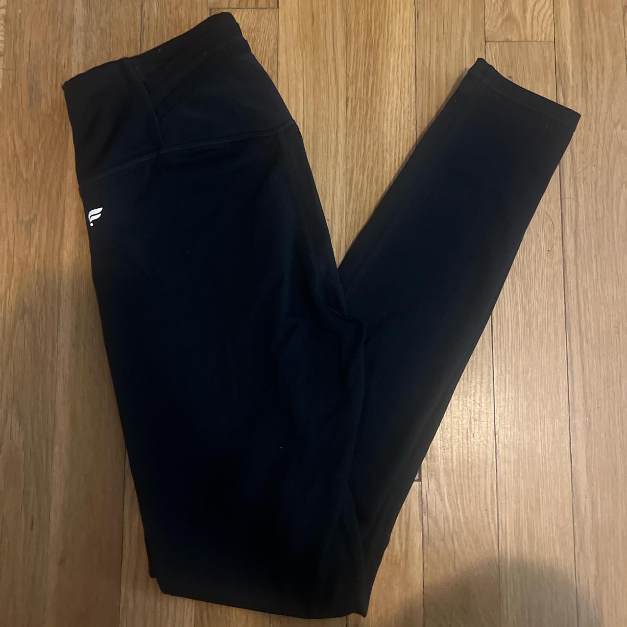 Fabletics black leggings #gymleggings - Depop