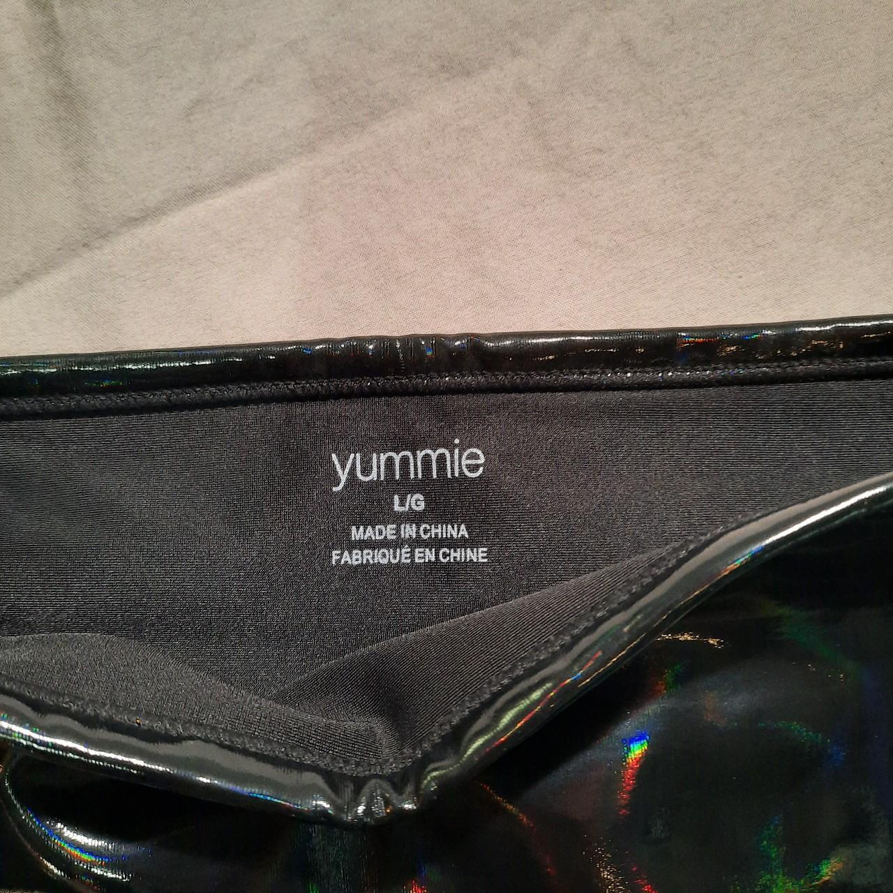 Yummie "Barbarella" high waisted pvc legging.... - Depop