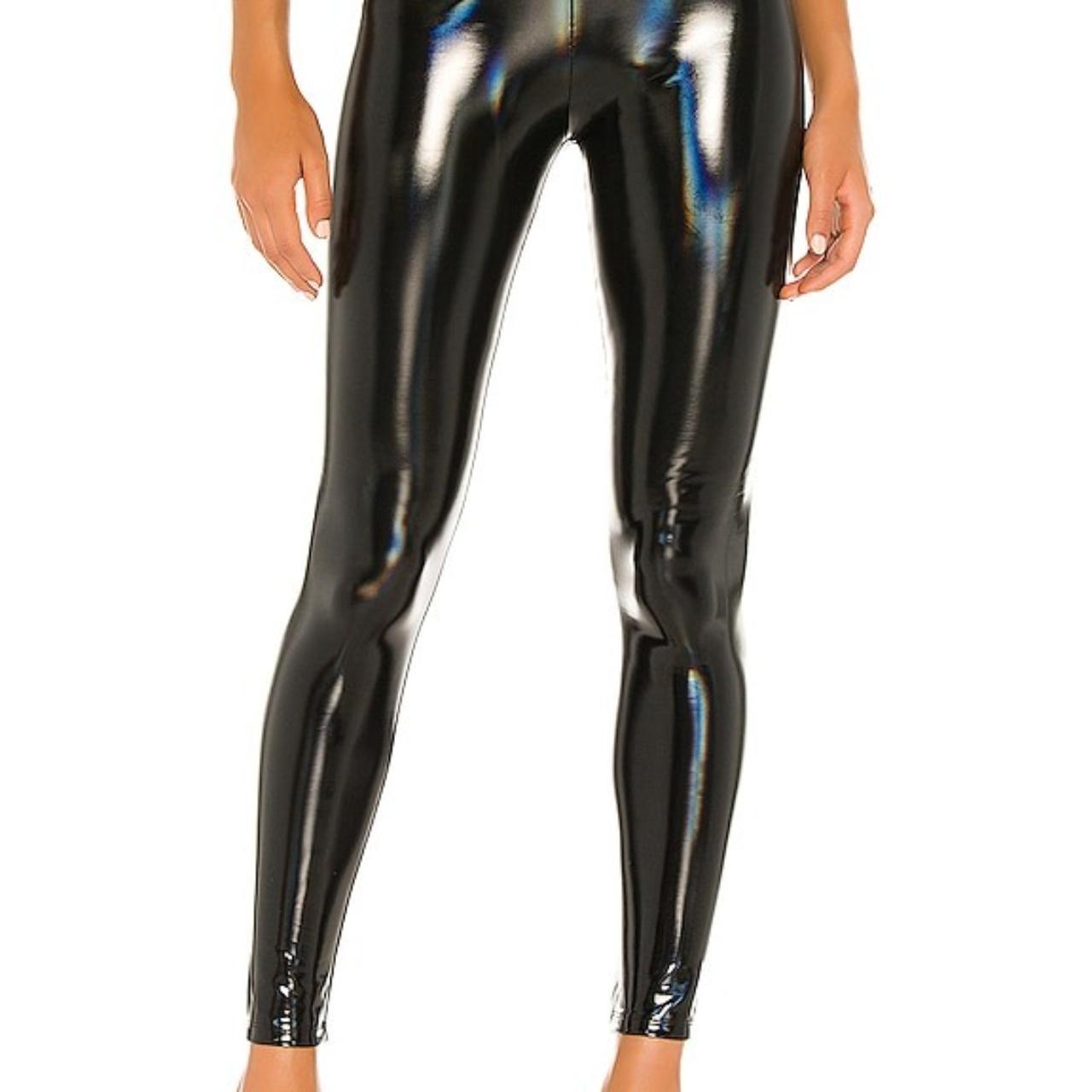 Yummie "Barbarella" high waisted pvc legging.... - Depop