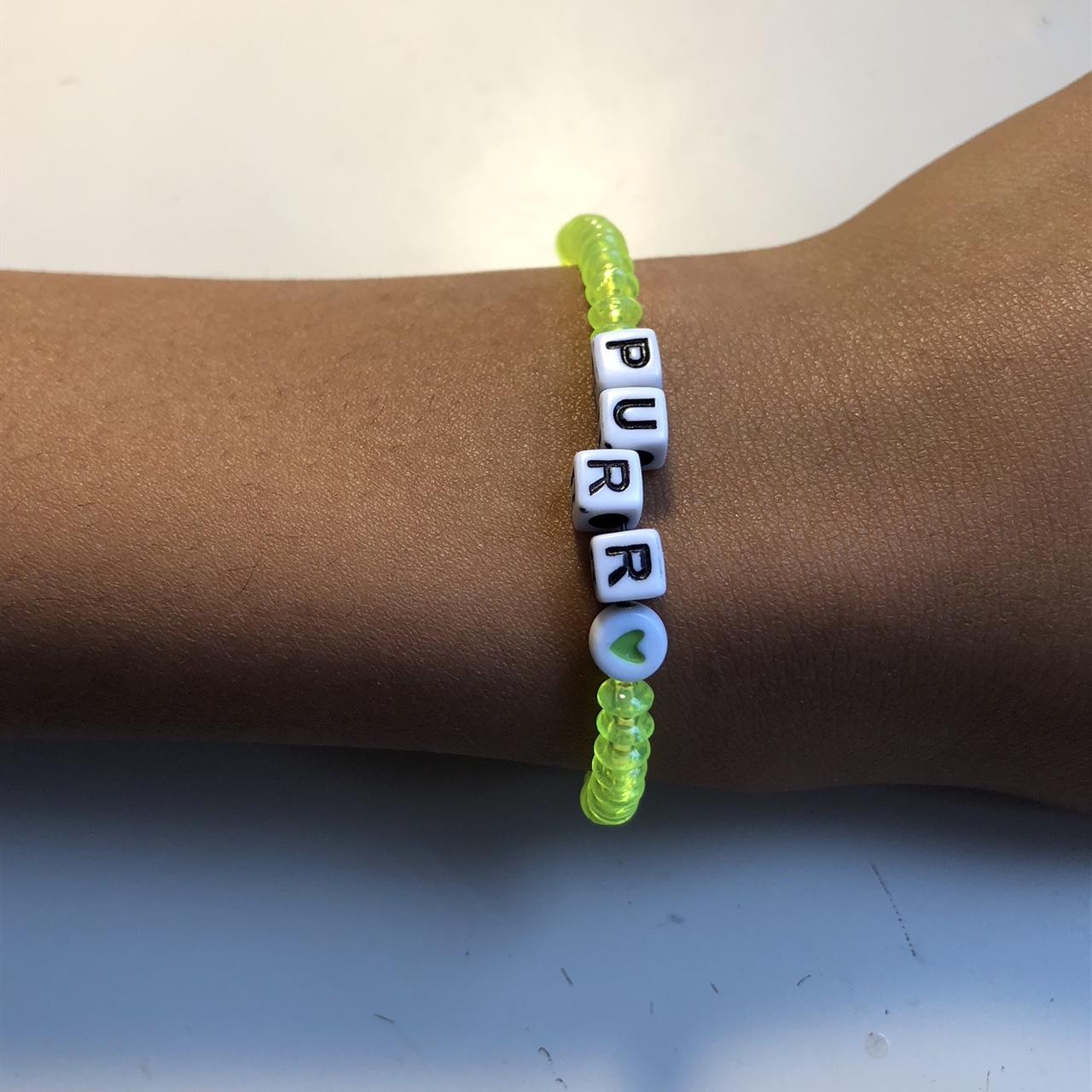 PURR bracelet 💚 #jewelry #handmadejewelry... - Depop