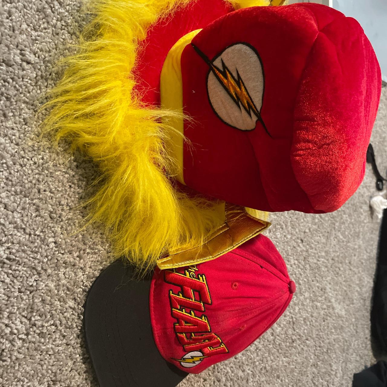 Two six flags flash hats - Depop