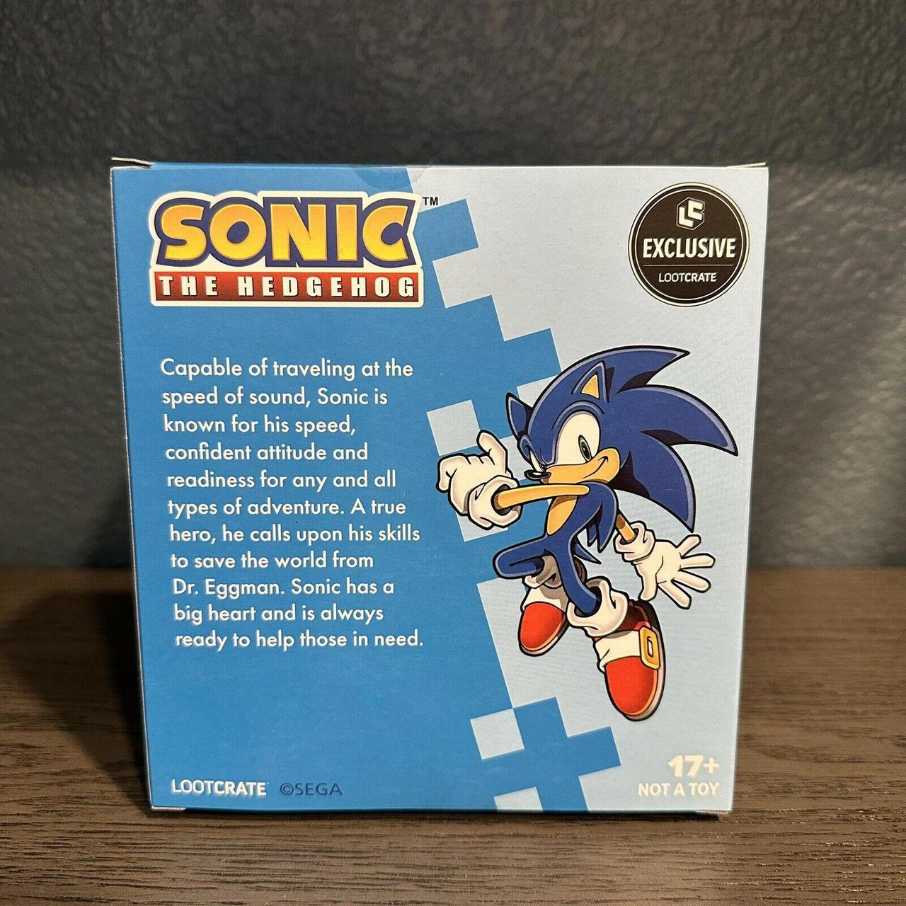 Sonic the Hedgehog Sonic and Rings Figure, Loot... - Depop