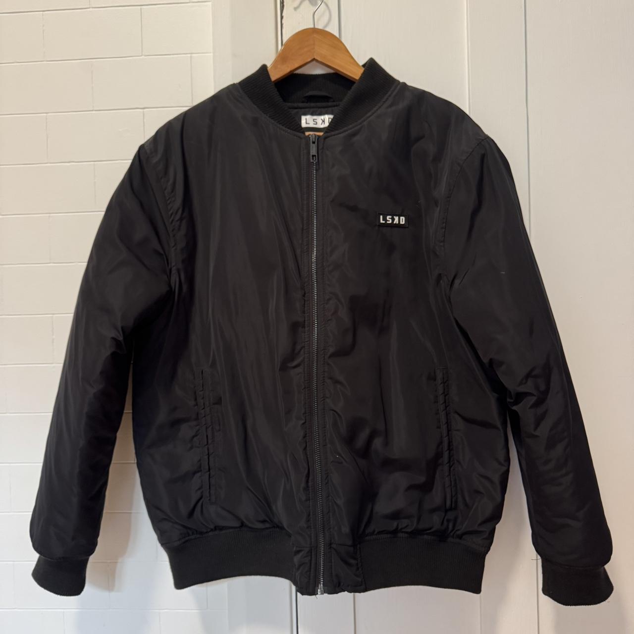 LSKD black bomber jacket. Size M. Near new, only... | Depop