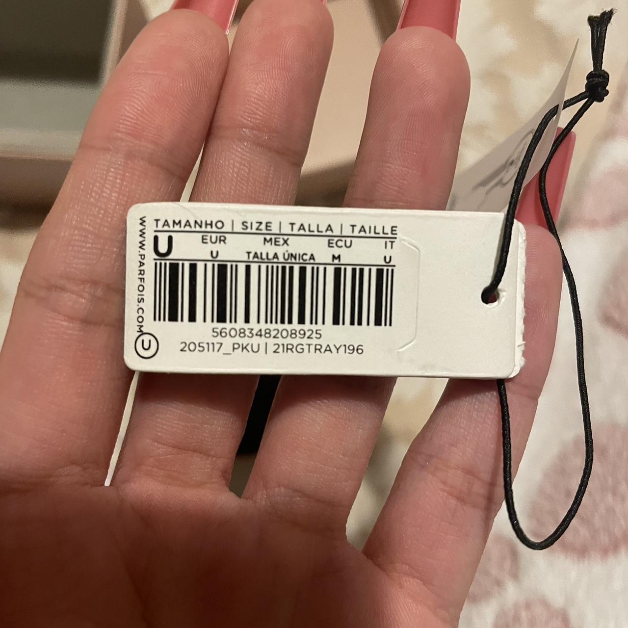 Pink and gold watch with a small flaw on the front... - Depop