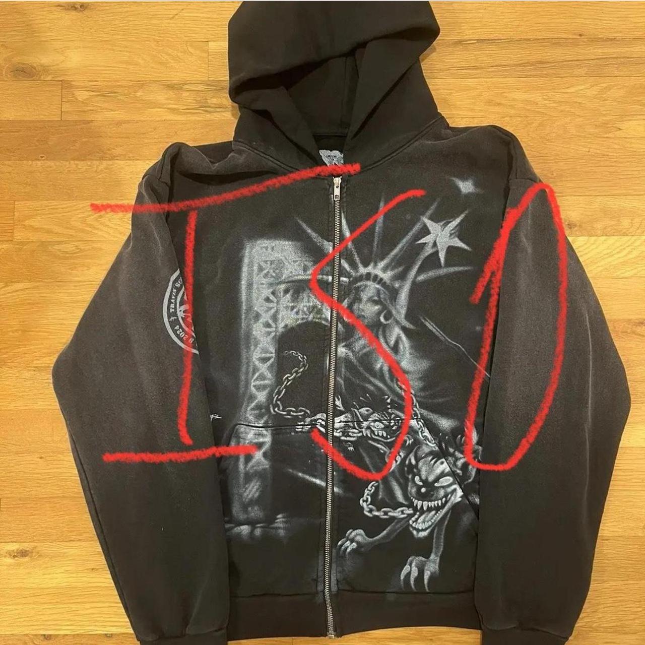 ISO travis scott metlife zip up size... - Depop