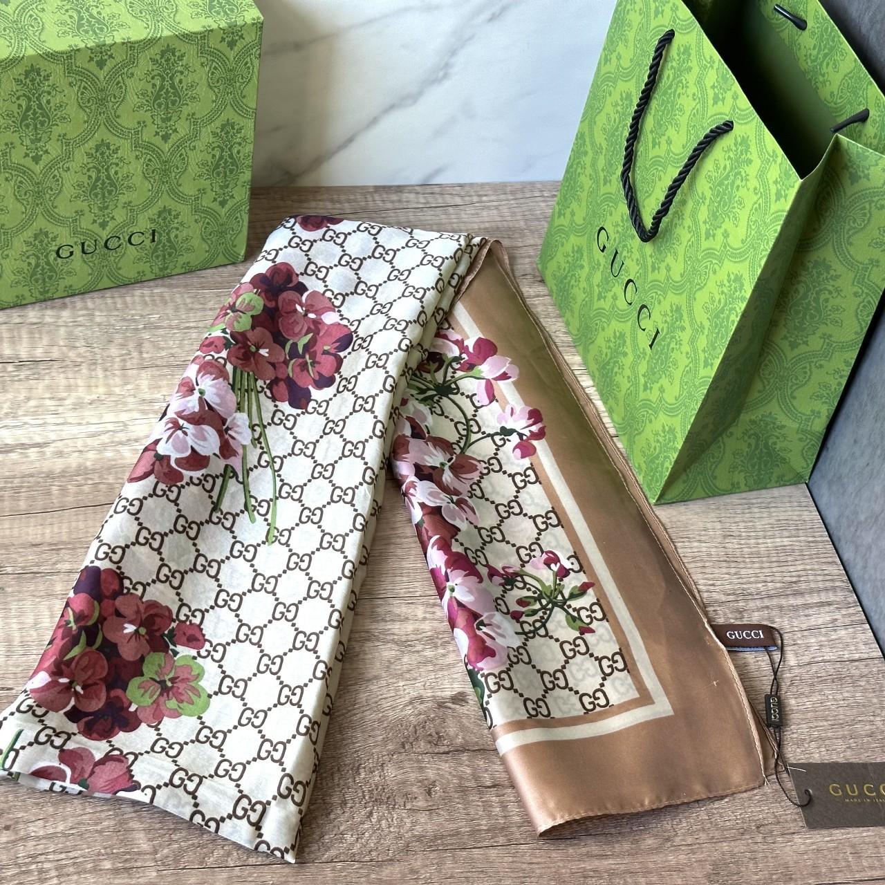 Elevate your style with the stunning scarf featuring... - Depop