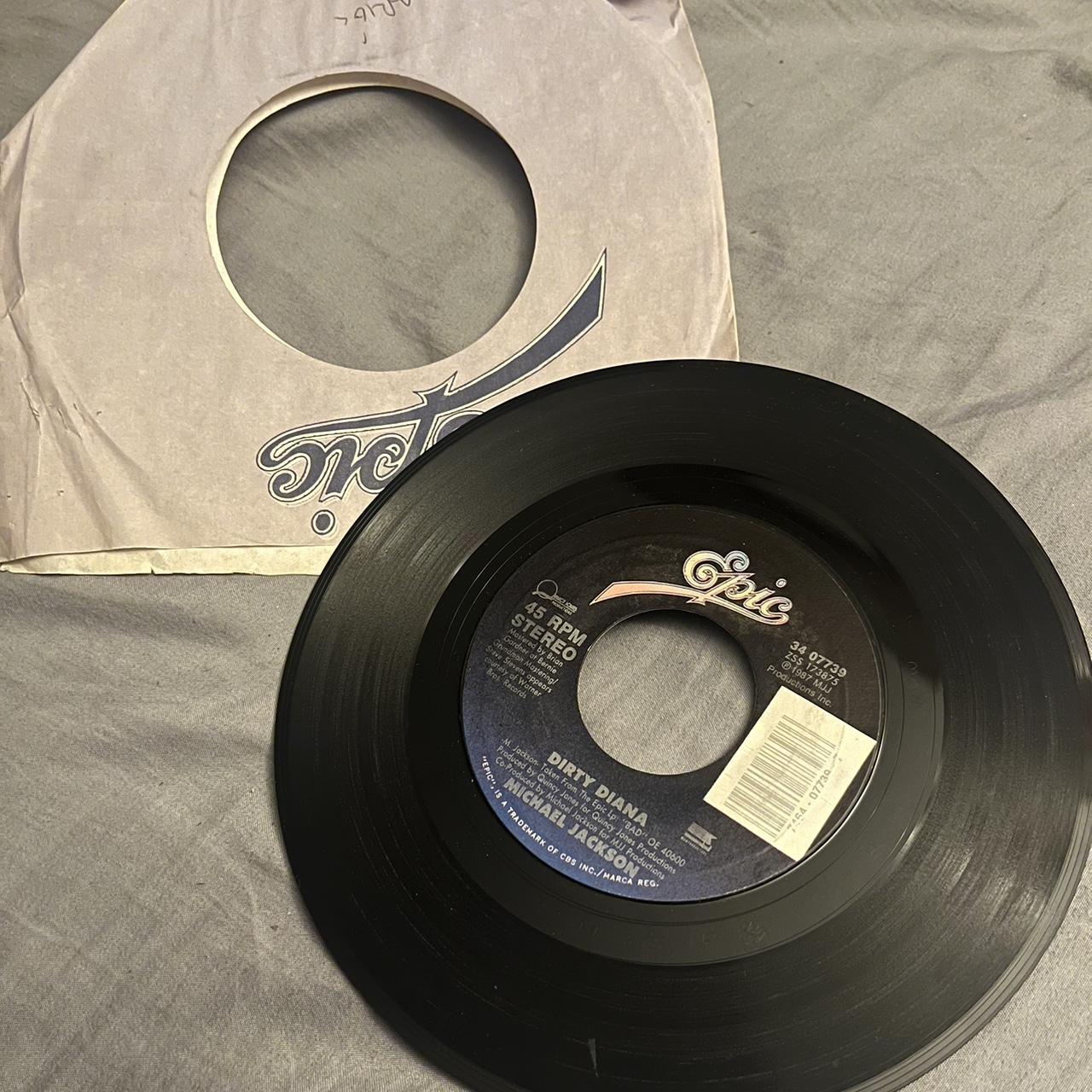 Michael Jackson Epic Records “Dirty Diana” (45 RPM... - Depop