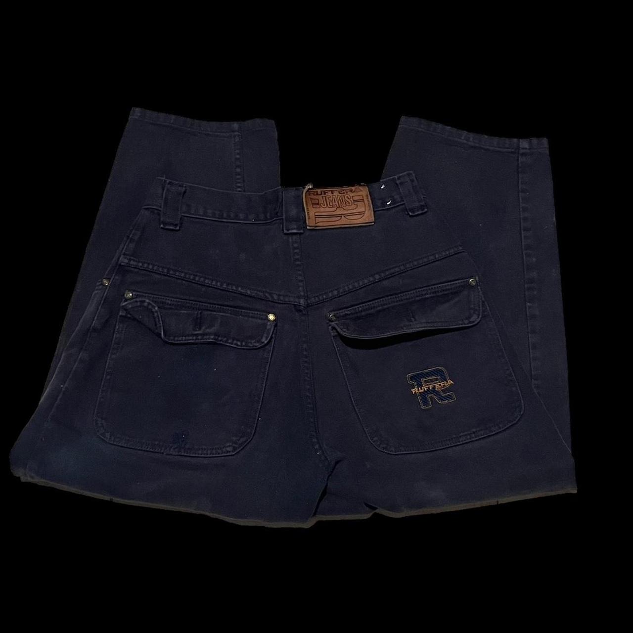 Vintage Baggy Ruff Era Clothing Waist is 28x30 Nice... - Depop