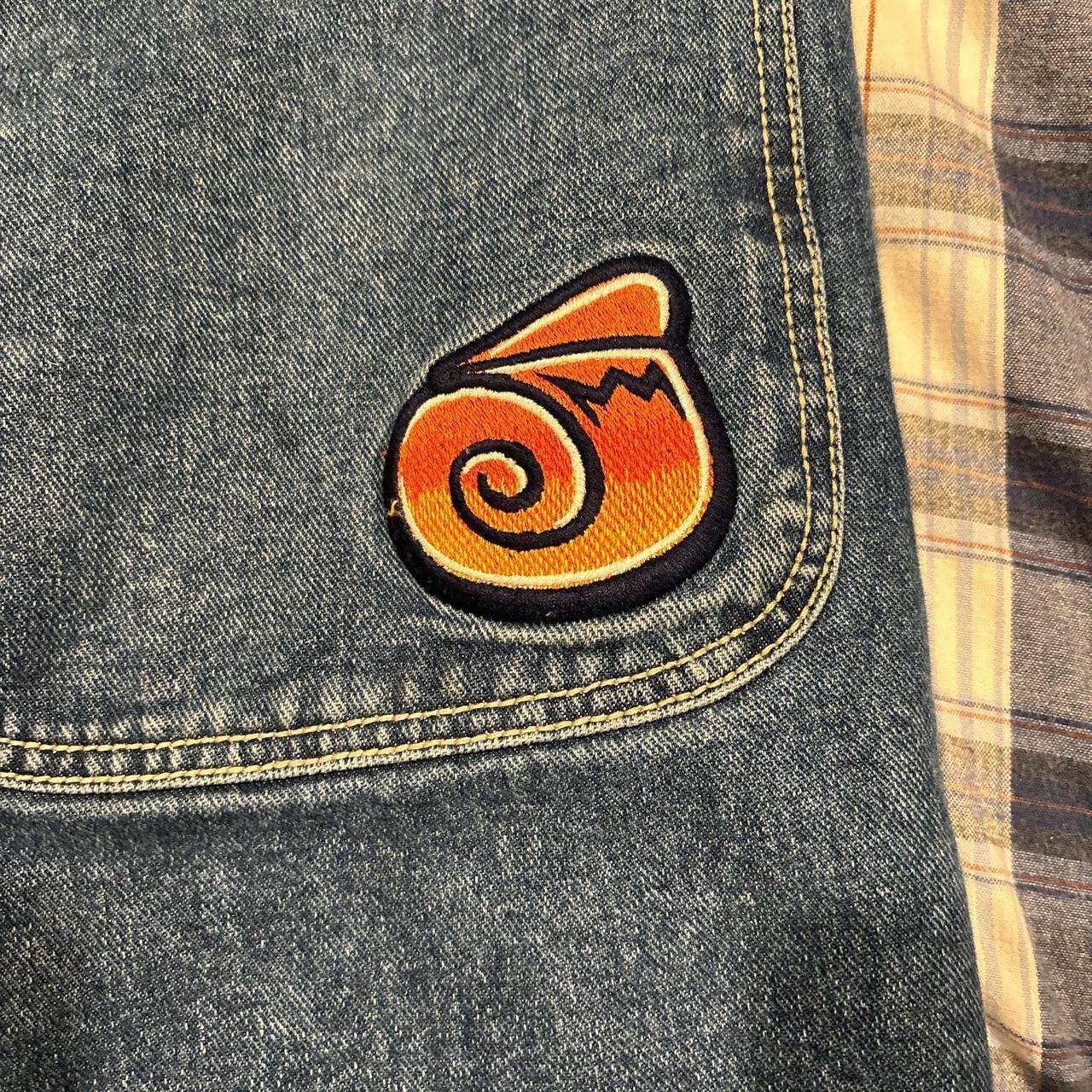 JNCO Men's Blue and Navy Jeans Brand new twin cannon... - Depop