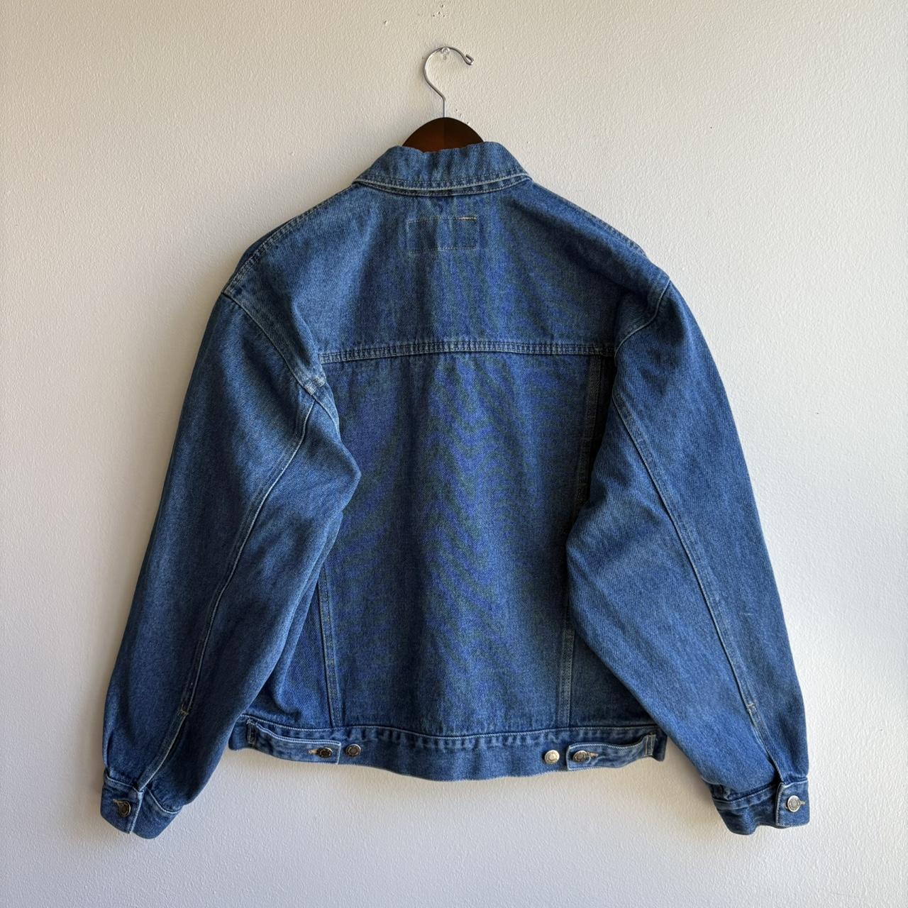 Vintage 90s Wrangler Hero Faded Dark Wash Denim... | Depop