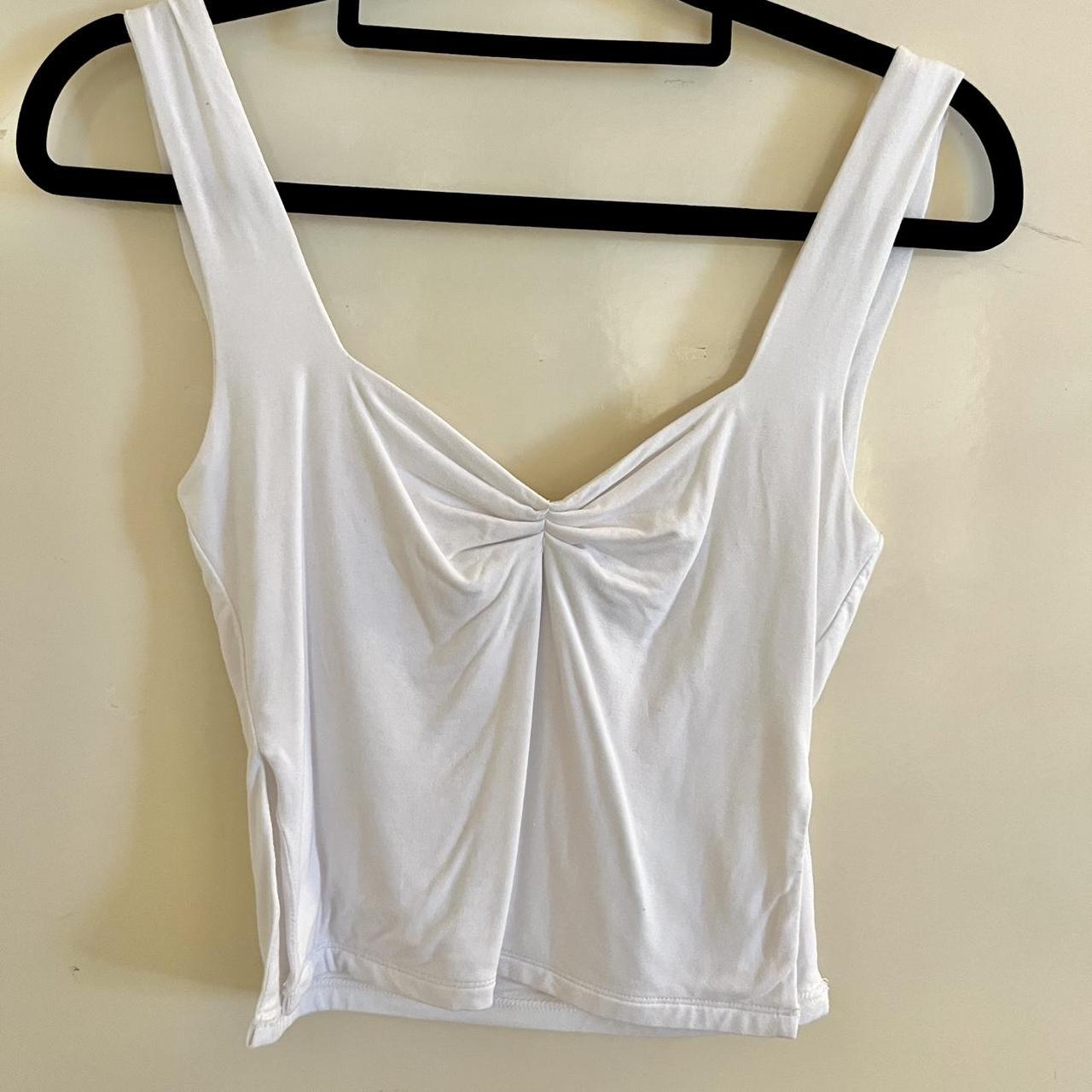 White Fox Top Size XS Stretchy fabric so would fit... | Depop