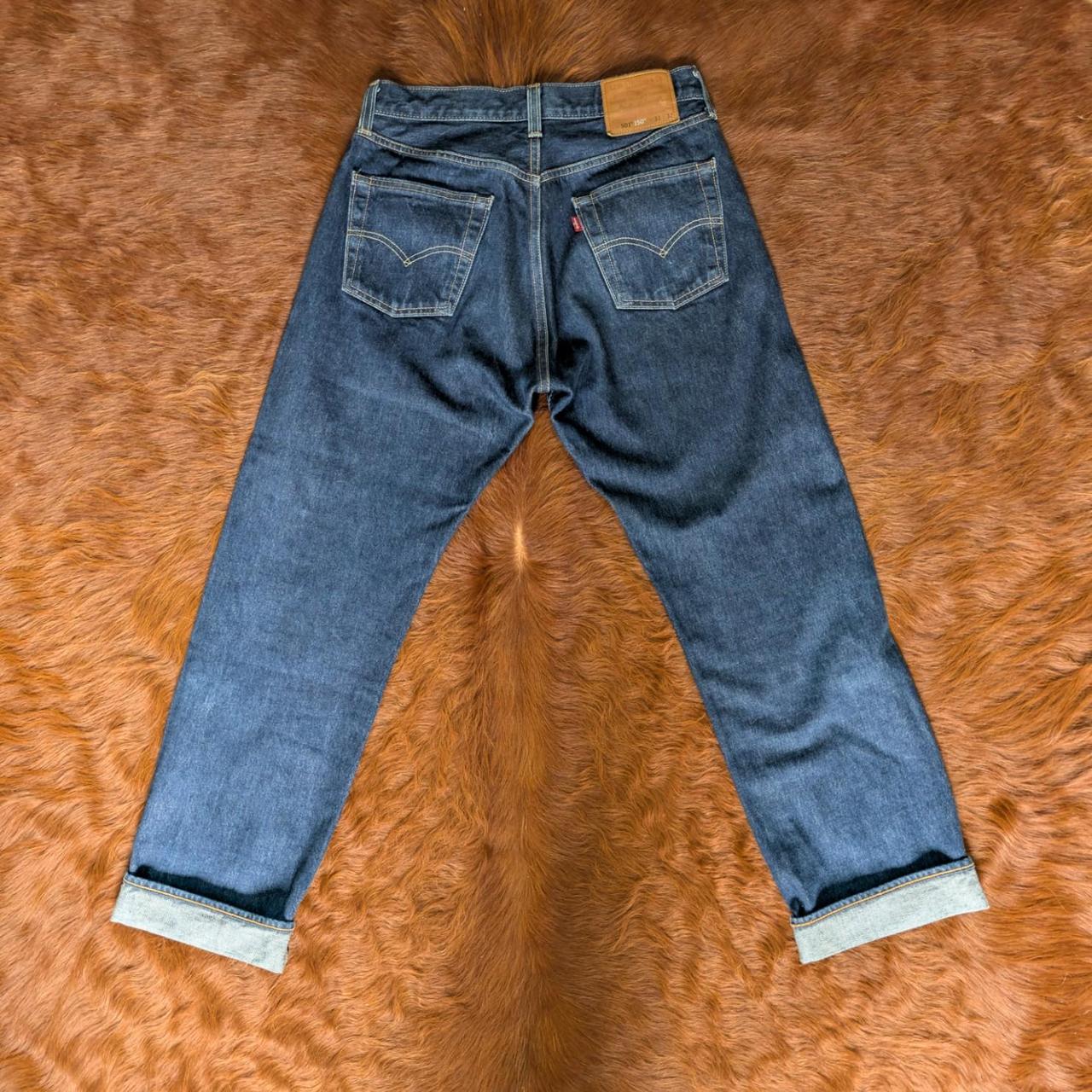 Levi's Premium 501 150th anniversary selvedge denim.... - Depop
