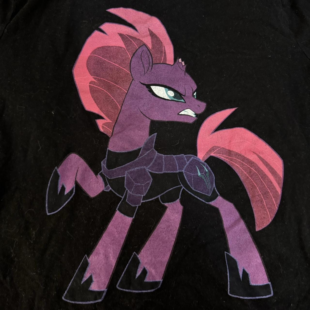 Tempest Shadow My Little Pony black shirt, worn many... - Depop