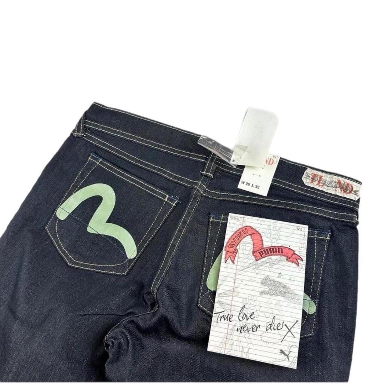 Evisu x puma jeans Baggy fit Never worn and new... - Depop